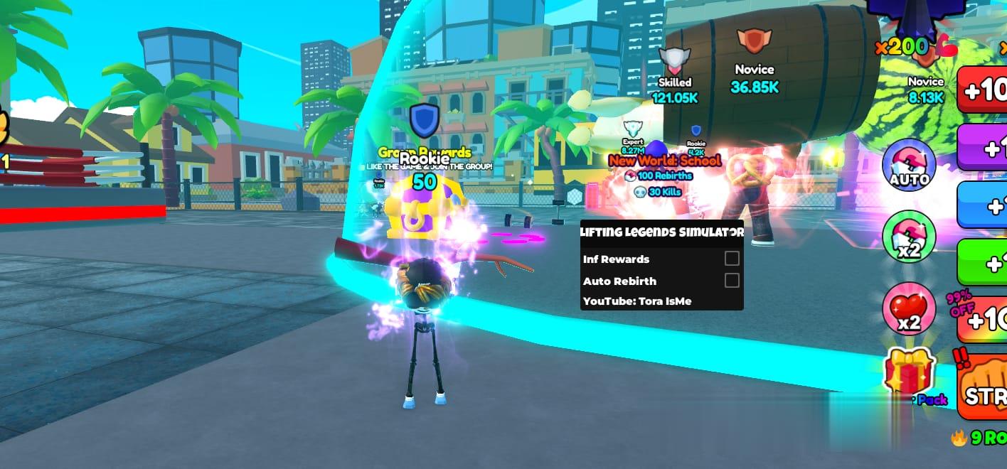 Lifting Legends Simulator: Infinite Currency, Auto Rebirth Script ...