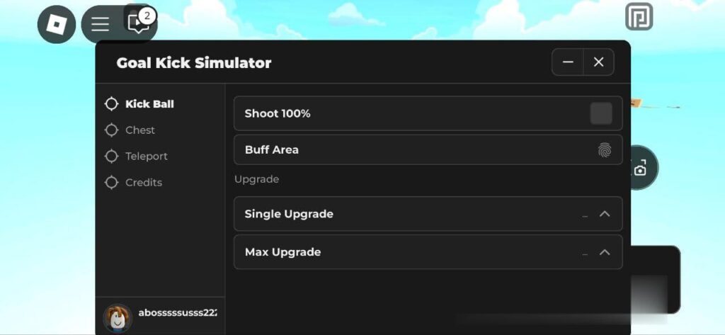 Goal Kick Simulator: Shoot, Max upgrade, Teleport