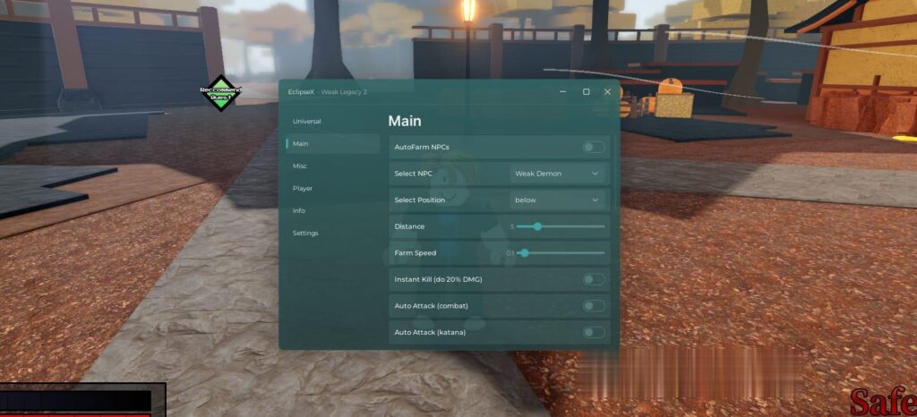 Weak Legacy 2: Auto Farm, Auto Attack, Teleports